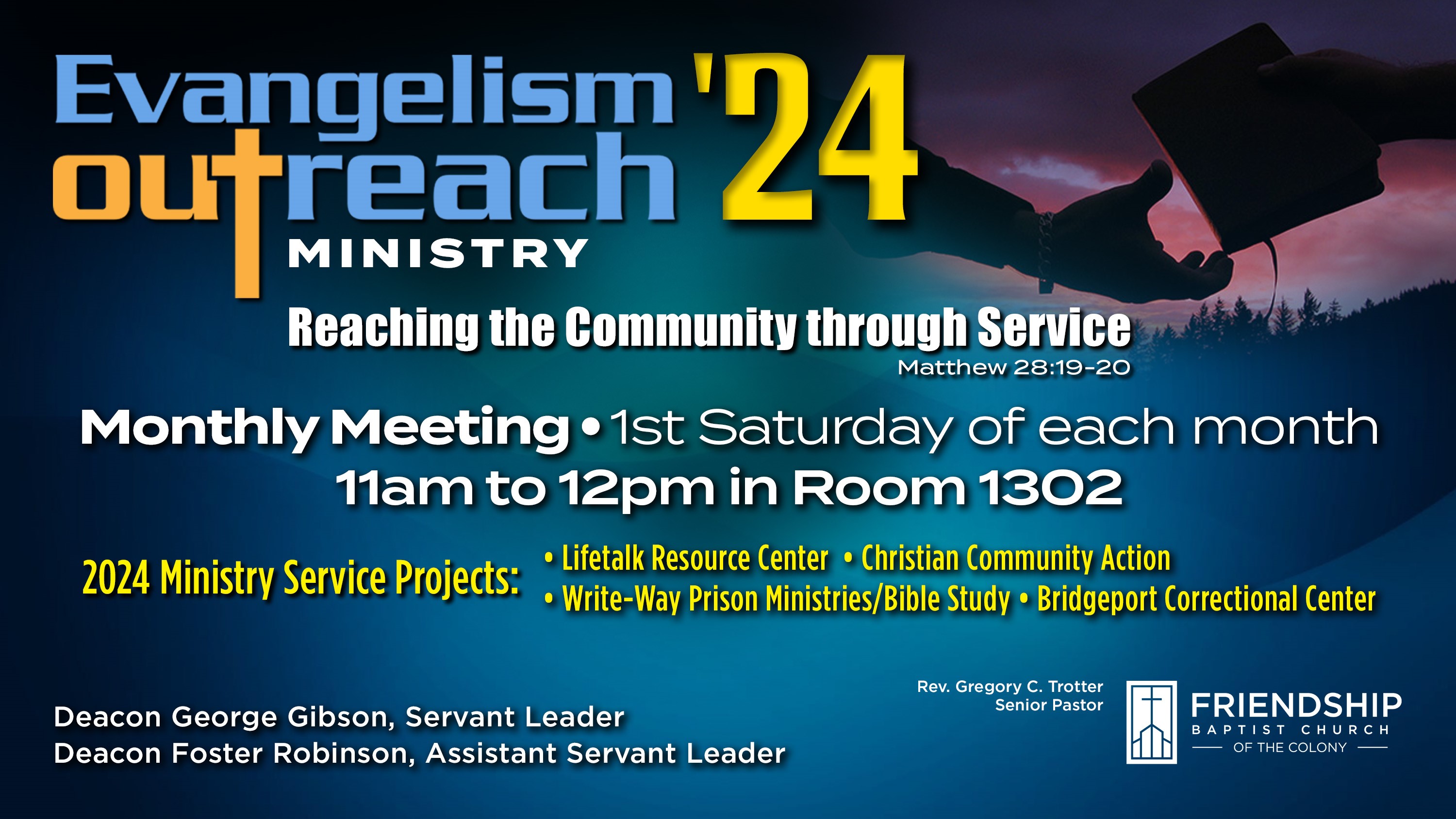 Ministry Overview | Friendship Baptist Church of The Colony