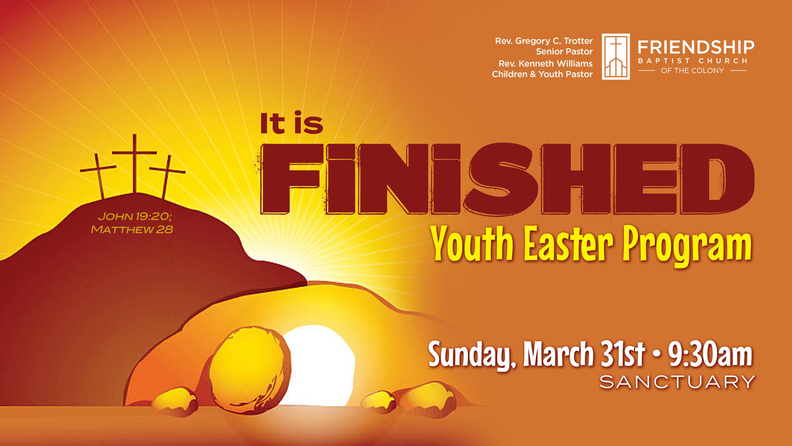 Youth Ministry | Friendship Baptist Church of The Colony